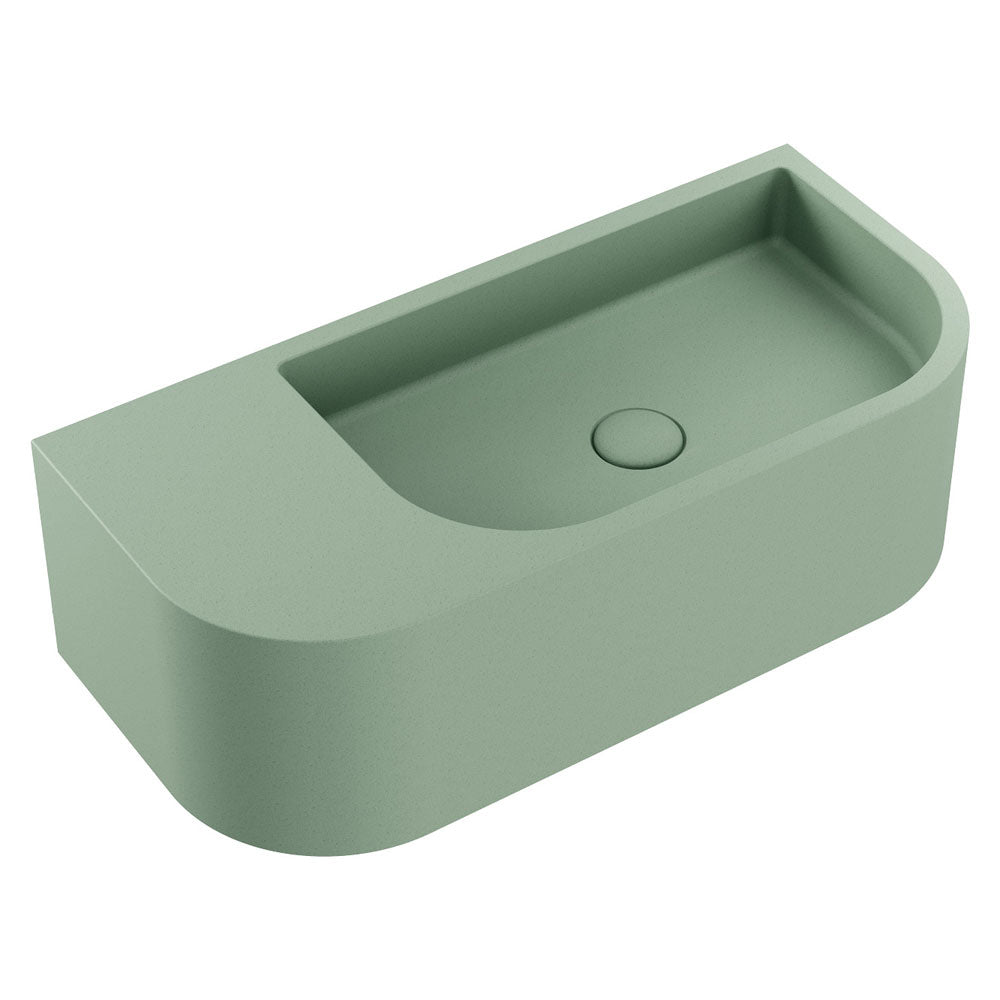 Blanca Concrete Wall Mounted Basin – Turlands Plumbing