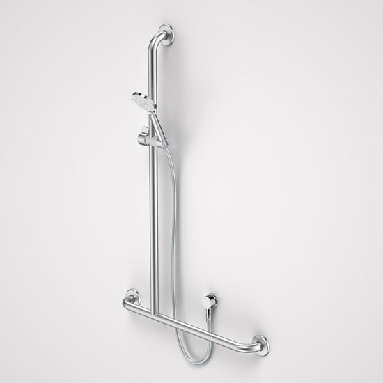 Caroma Care Support Shower Set With T Rail – Turlands Plumbing